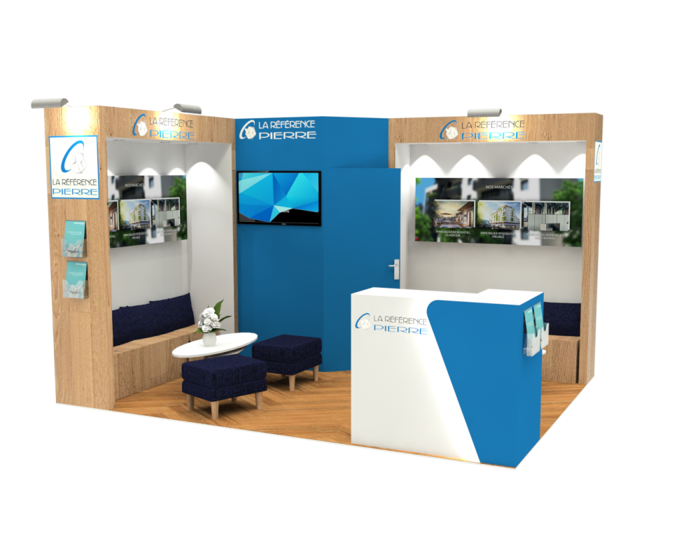 Le stand sur mesure : un espace conçu pour vos besoins